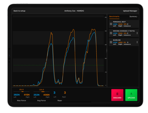 NordBord | Hamstring Testing System | VALD Tactical