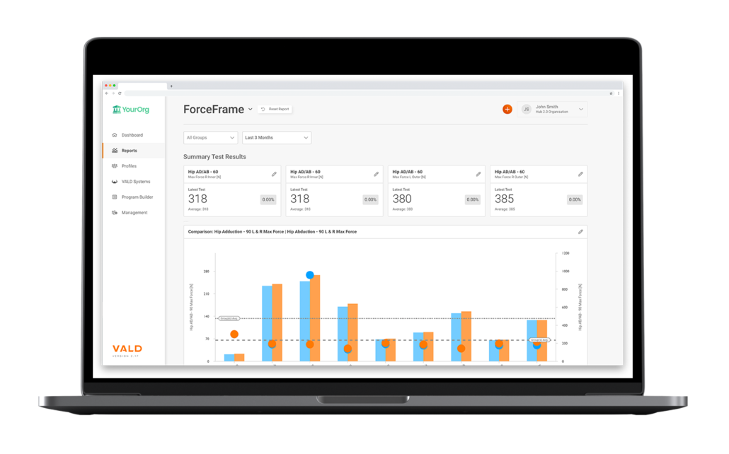 ForceFrame | Strength Testing System | VALD Tactical